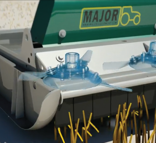 Efficient Crop Topping Shredder | Heavy Duty Performance | Major Equipment