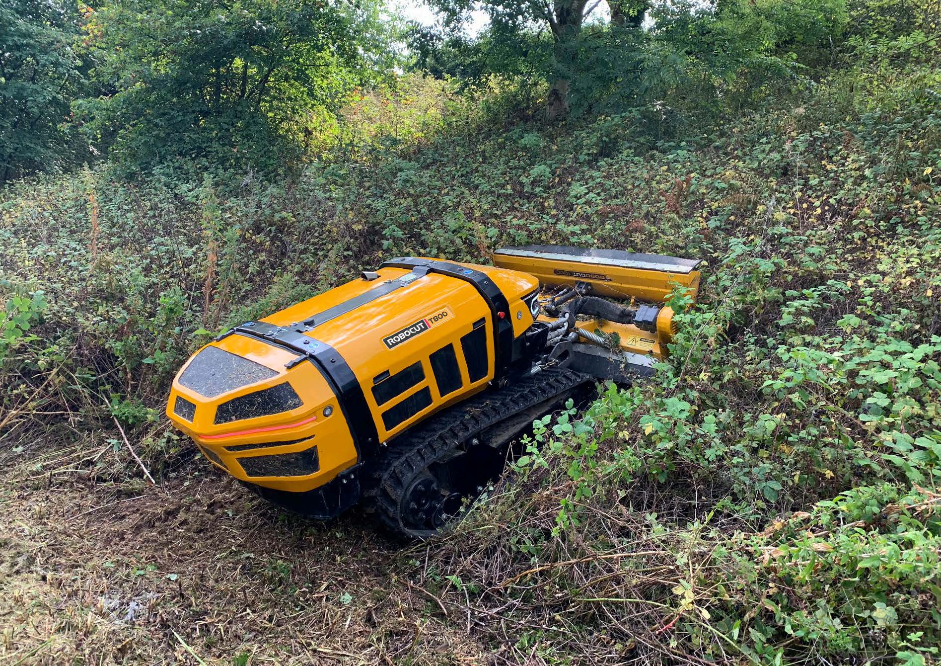 Slope Mower & Remote Controlled Mowing NZ | McConnel ROBOCUT